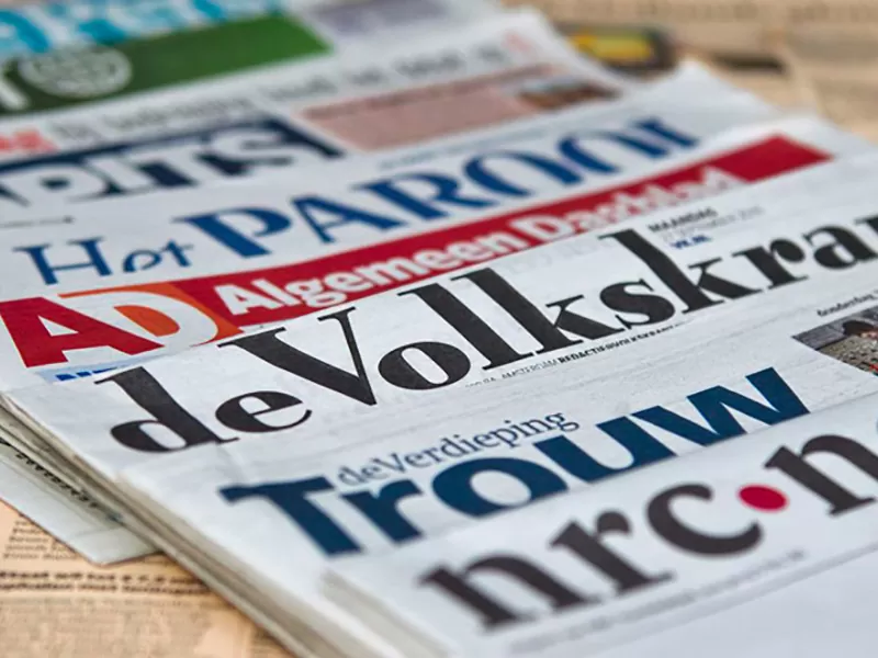 Ruim 6,8 miljoen mensen lezen een krant - Rouwmedia